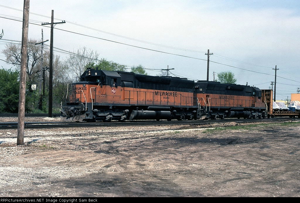 MILW SD45s on the Harbor
